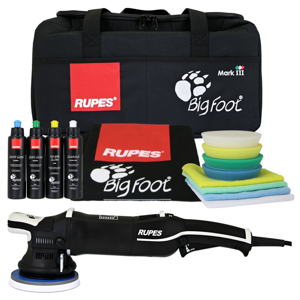 Rupes Bigfoot LHR 15 Mark III DeLuxe kit - Autonhoitokauppa